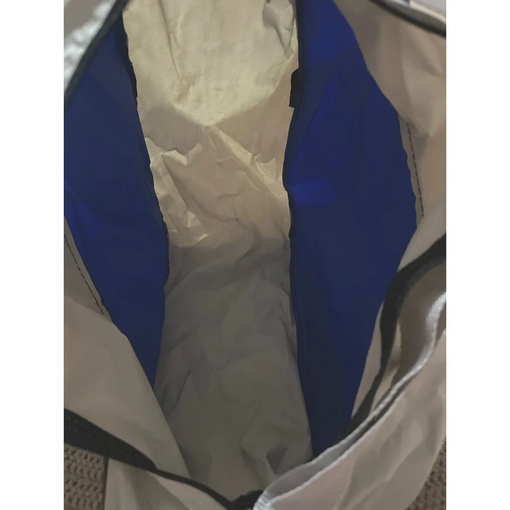 Unbranded | Storage & Organization | Blue Silver Nylon Roller Skates ...